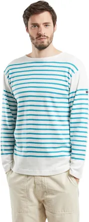 Armor Lux Herren Marini&egrave;re Admiral Pullover, Milk/Pagoda, L