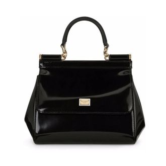 Dolce & Gabbana Flap Schultertasche - - Bags - Damen - Schwarzk - ONE SIZE