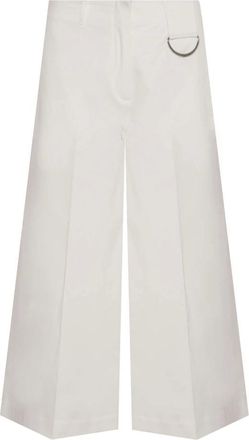 Beatrice .B Femme, Pantalons, Blanc, Taille: 38 FR Pantalon large avec d&eacute;tail m&eacute;tallique