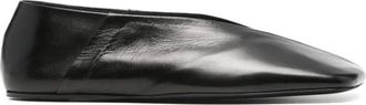 Jil Sander Femme, Chaussures, Noir, Taille: 41 EU Ballerines Carr&eacute;es