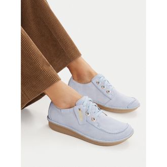 Clarks Halbschuhe Clarks Funny Dream 26186661 Himmelblau