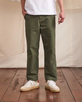 Faguo Chino vert kaki
