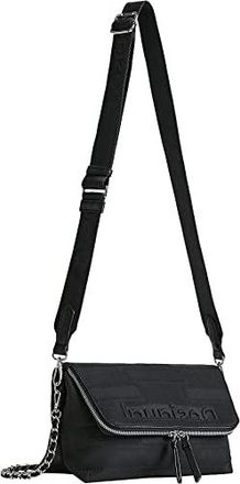 Desigual Bols_Tris Tras Venecia, Across Body Bag Femme, Noir, Einheitsgröße