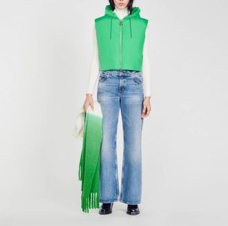 Sandro &Auml;rmellose Steppjacke