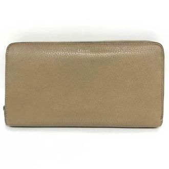 Celine Pre-owned Leder Portemonnaies - - Pre-owned - Damen - Beige - ONE SIZE