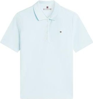Tommy Hilfiger Polo droit en coton m&eacute;lang&eacute;