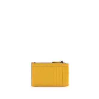 Balenciaga Womens Bicolor Lamb Ovis Aries Wallet