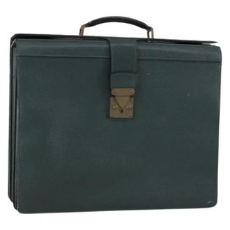 Louis Vuitton Pre-owned Vintage Briefcase - Femme - Pre-owned - Vert - Taille: ONE Size
