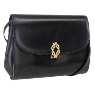 Gucci Sac bandouli&egrave;re Vintage Pre-owned - Femme - Pre-owned - Noir - Taille: ONE Size