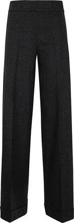 D.exterior Femme, Pantalons, Gris, Taille: 42 FR Pantalon Palazzo