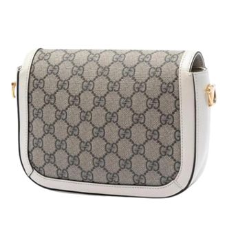 Gucci Pre-owned Canvas Crossbody Bag - - Pre-owned - Damen - Beige - ONE SIZE