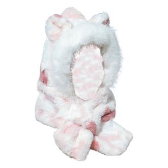 Generic chapeau dhiver en forme danimal avec oreilles mignonnes | Protection doreille intégrée, coupe-vent, protection chaude avec doublure en peluche pour fe