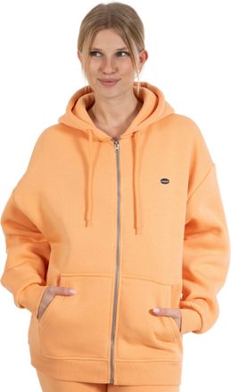 Smilodox Zip Hoodie Damen Eda, Oversize Kapuzenpullover mit seitlichen Taschen, weicher elastischer Stoff, Langarm Hoody, Bequem und Vielseitig Kombinierbar, O