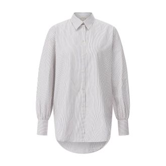 Massimo Alba Hemdbluse Anna mit Streifen