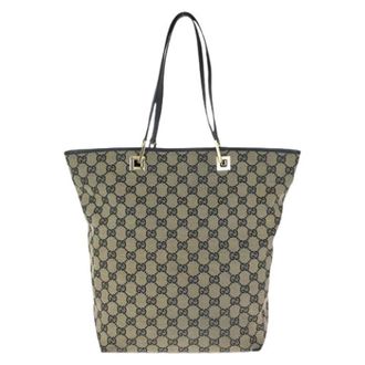 Gucci Pre-owned GG Canvas Tote Bag - - Pre-owned - Damen - Beige - ONE SIZE