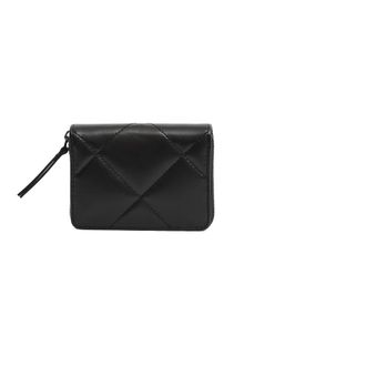 Tory Burch Kira Diamond Quilt Small Zip Wallet - - Accessories - Damen - Schwarzk - ONE SIZE