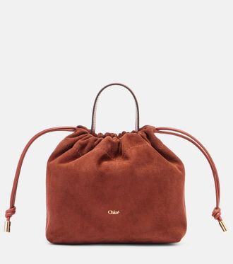 Chlo&eacute; Chlo&eacute; Bucket-Bag Chlo&eacute; Icons Small aus Veloursleder