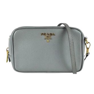 Prada Sac bandouli&egrave;re vintage doccasion - Femme - Pre-owned - Gris - Taille: ONE Size