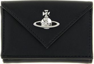 Vivienne Westwood Femme, Accessoires, Noir, Taille: ONE Size Portefeuille Enveloppe