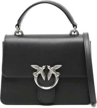 Pinko Pinko, Femme, Sacs, Noir, Taille: ONE Size Love One Top Handle Mini Light