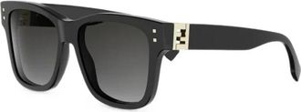 Fendi Damen, Accessories, Schwarzk, 55 MMGr&ouml;&szlig;e