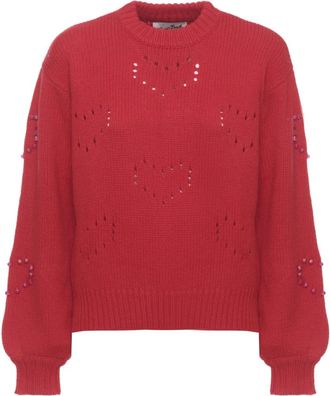 Saint Barth Femme, Pulls, Rouge, Taille: 36 FR Danya Sweater