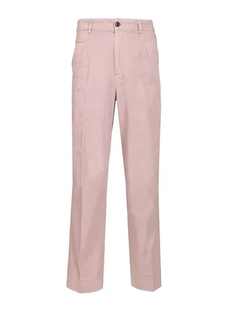 Dries Van Noten Pantalons D&eacute;contract&eacute;s - Rose