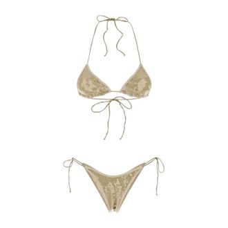Os&eacute;ree Marylin Bikini - - Swimwear - Damen - Beige - M