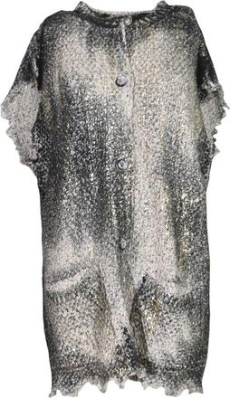 Avant Toi Femme, Vestes, Gris, Taille: 38 FR Gilet &agrave; col montant