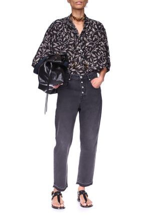 Isabel Marant Jean Belden - Femme - Noir D&eacute;lav&eacute; - Taille32 - Marant &Eacute;toile
