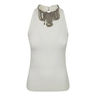Paco Rabanne Damen, Oberteile, Beige, XSGr&ouml;&szlig;e