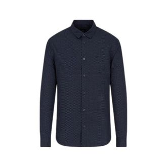 A|X Armani Exchange Regular Shirt - - Shirts - Herren - Blau - S