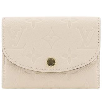 Louis Vuitton Pre-owned Portemonnaie Rosalie Monogram Empreinte Coin Case - Femme - Pre-owned - Beige - Taille: ONE Size