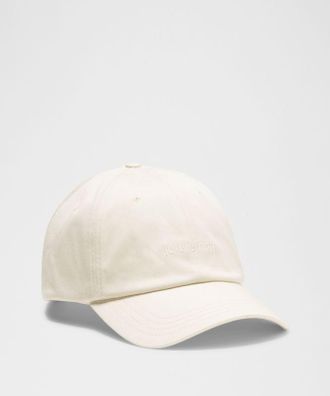 lululemon Unisex Baseballkappe im Classic Fit Logo - Gr&ouml;&szlig;e L/XL in Light Ivory