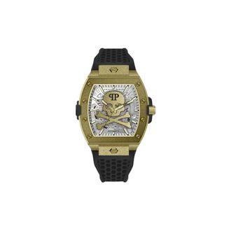 Philipp Plein The $keleton Frosted Automatik - - Accessories - Herren - Gelb - ONE SIZE