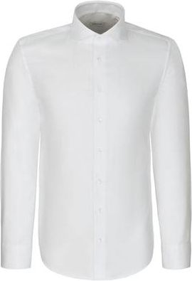 Seidensticker Chemise droite &agrave; motif en coton