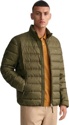 GANT Herren Light DOWN Jacket Daunenjacke, Juniper Green, L