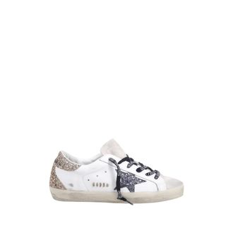 Golden Goose Femme, Chaussures, Multicolore, Taille: 42 EU Baskets &agrave; Talon &Eacute;toil&eacute; en Cuir Paillet&eacute;