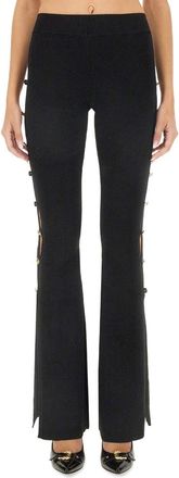 Versace Jeans Couture Cut-Out Trousers - Black