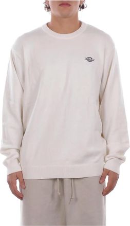 Dickies Homme, Pulls, Blanc, Taille: L Pull