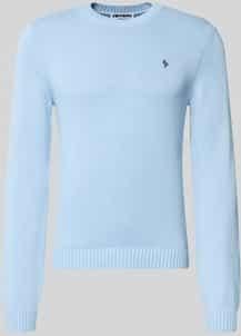 Review Strickpullover mit gerippten Abschl&uuml;ssen