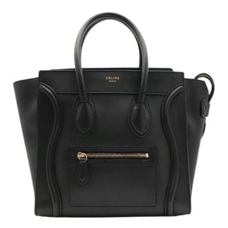 Celine Sac &agrave; main vintage Pre-owned - Femme - Pre-owned - Noir - Taille: ONE Size