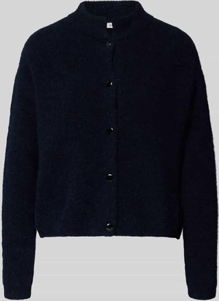 Gestuz Regular Fit Strickjacke mit Alpaka-Anteil Modell Alpha