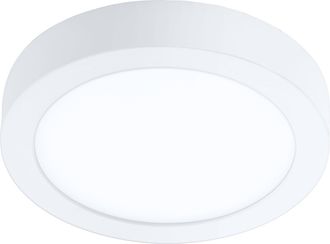 Eglo connect.z Smart-Home LED Bad-Deckenlampe Fueva-Z, Ø 21 cm, ZigBee, App und Sprachsteuerung Alexa, Lichtfarbe (warmweiß-kaltweiß), dimmbar, Metall Aufb
