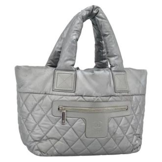 Chanel Sac cabas vintage Pre-owned - Femme - Pre-owned - Gris - Taille: ONE Size