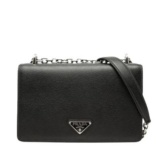 Prada Sac bandouli&egrave;re Pre-owned - Femme - Pre-owned - Noir - Taille: ONE Size