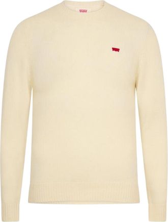 Levi's Pullover f&uuml;r Herren, Rundhalsausschnitt (Cremefarbe)