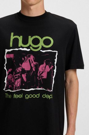 HUGO BOSS T-Shirt Nopix mit Fotodruck