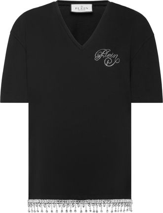 Philipp Plein V-Neck T-Shirt Signature