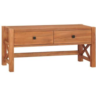 vidaXL Meuble tv 100x40x45 cm Bois de teck
